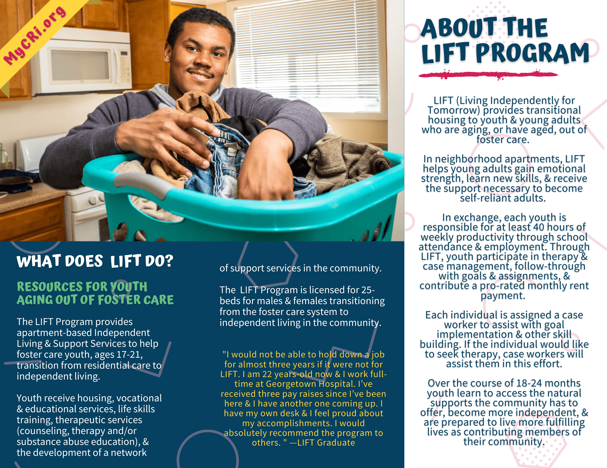 LIFT Program | CRi - Disability-Mental Health