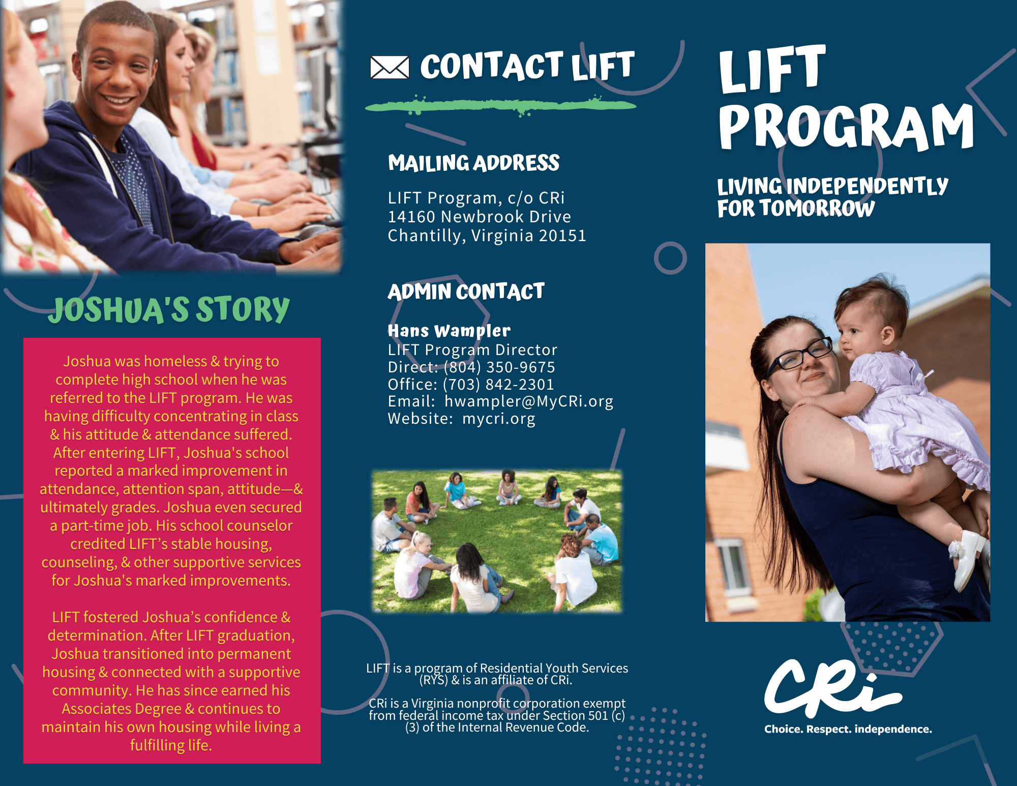 LIFT Program | CRi - Disability-Mental Health